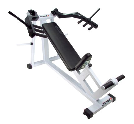 Banco press pecho inclinado convergente para discos - JBH Fitness